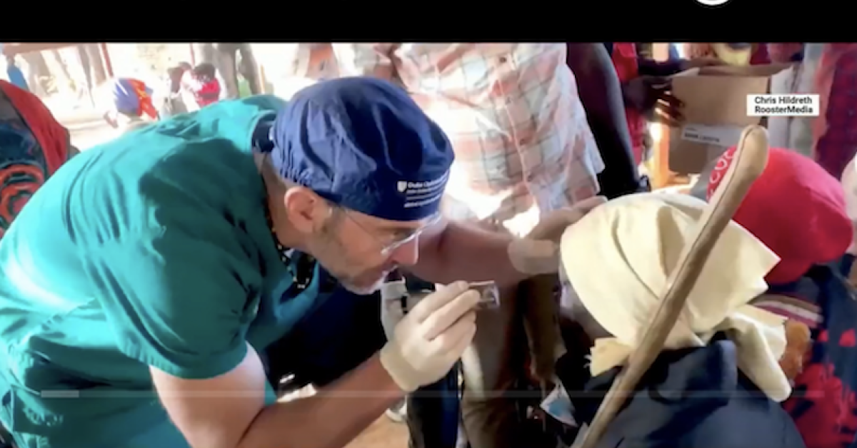 Duke GO - Lloyd Williams, MD, PhD featured on NBC News NOW | Duke Department Of Ophthalmology